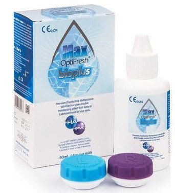 60ml BIO PLUS Contact Lens Solution (With Case) Fashion Lens NZ